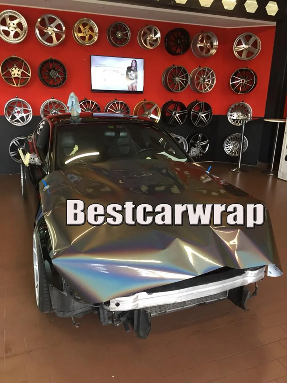Glossy Flip Psychedelic Vinyl Car Wrap Film, 5x67ft... From Bestcarwrap ...
