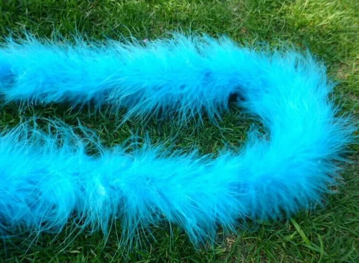 2M Marabou Feather Boa For Fancy Dress Party And Burlesque Feather Boa ...