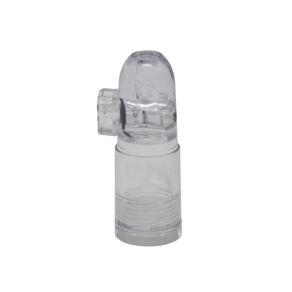 HONEYPUFF Nasal Snuff Dispenser Rocket Shape, Acrylic Material, Multi ...