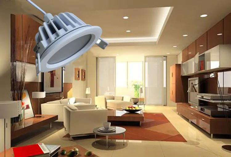 Dimmable LED Square Bunnings Led Downlights 90mm 5W To 15W, IP65 ...