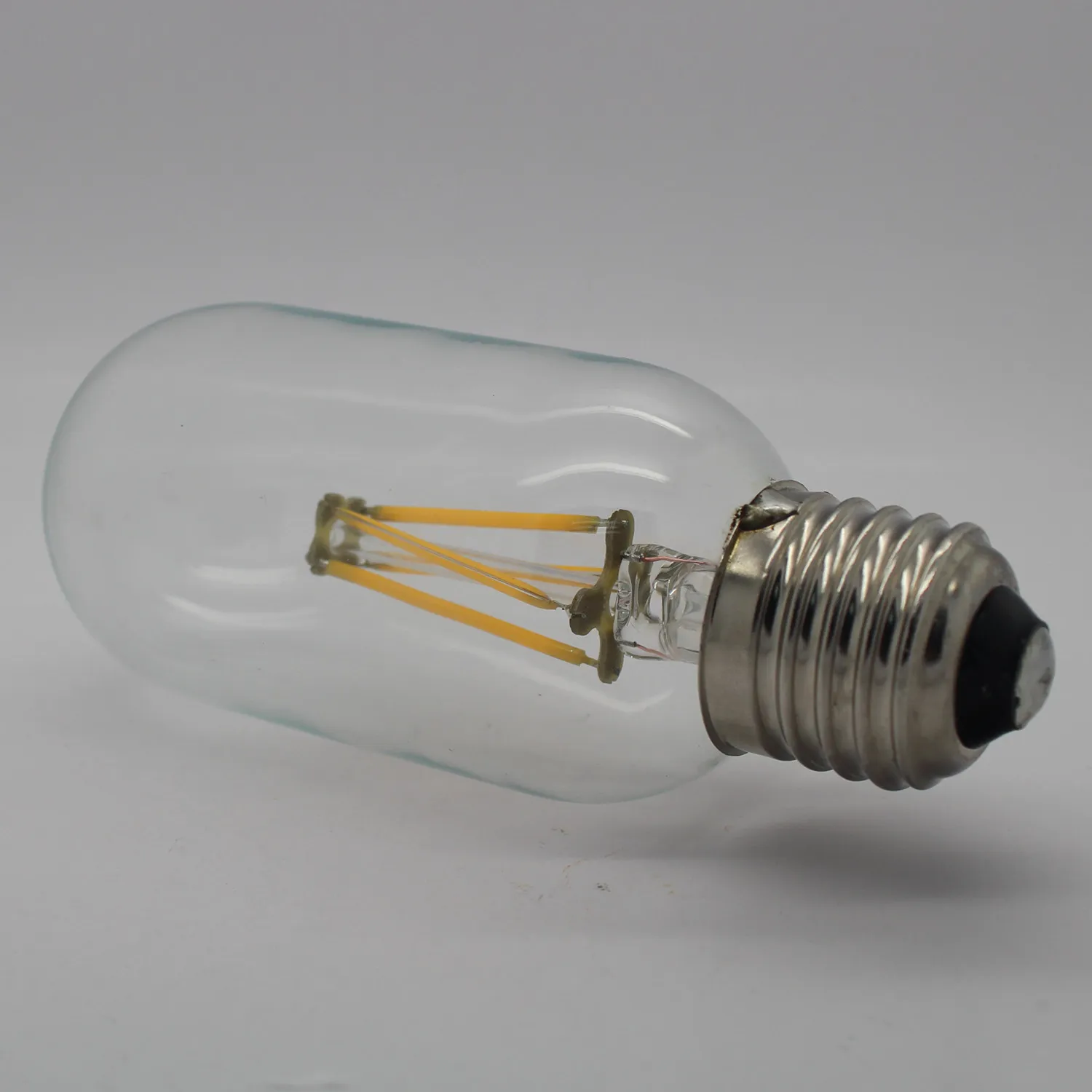 Dimmable Edison Light Bulbs, T45 LED Filament Bulb 2W 8W, 110lm/W, Warm ...