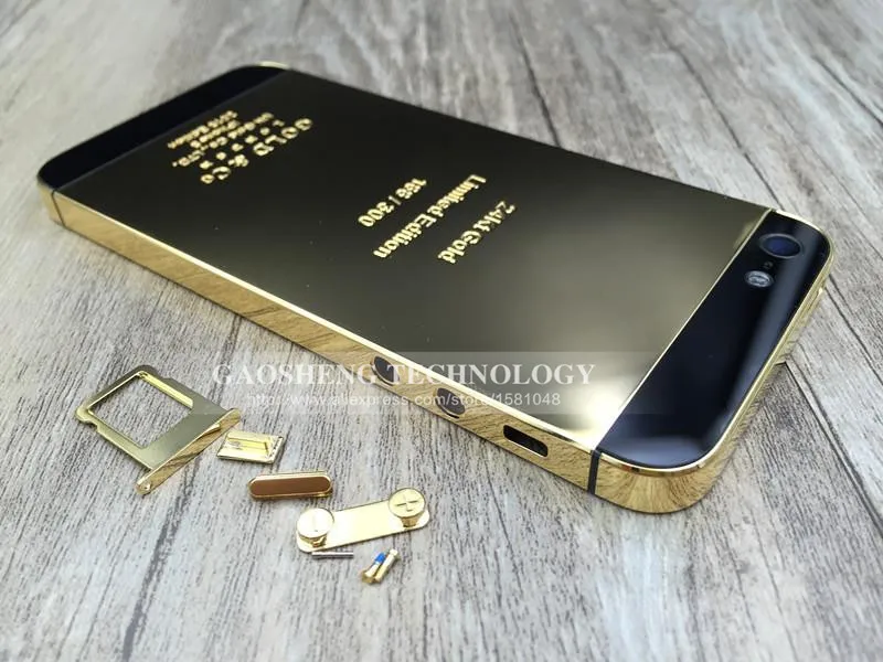 Iphone 5 24k Gold Edition