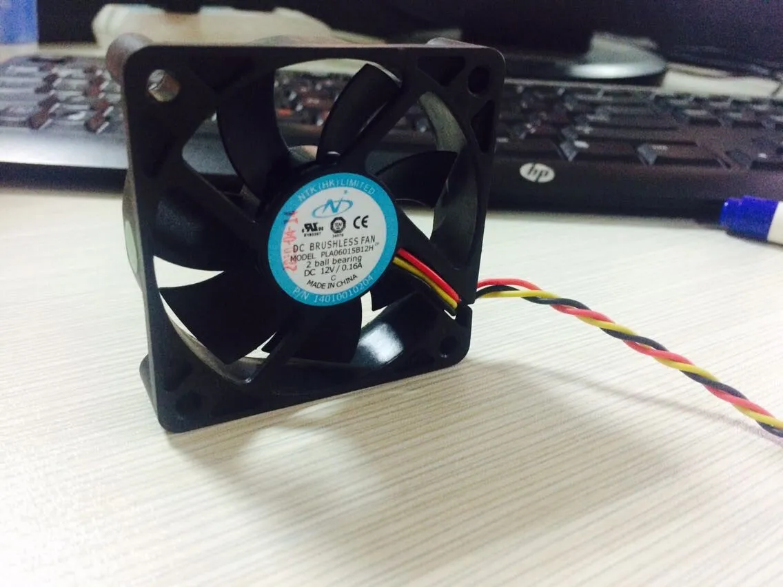 Power Logic PLA06015B12H 60mm Cooling Fan 12V DC... From Cooling_fan ...