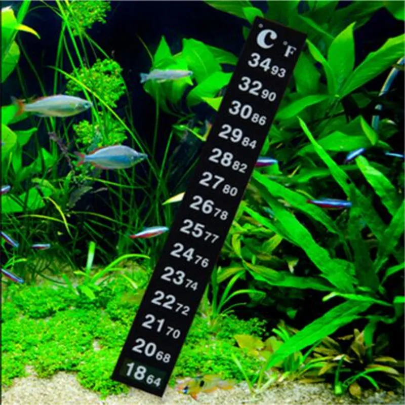 DHgate.com:Fish Tank Thermometer, Digital Aquarium Temperature Strip ...