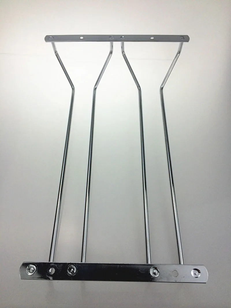 Stainless Steel Wine Glass Wall Rack Holders Hanger Bar Tools Hanging ...