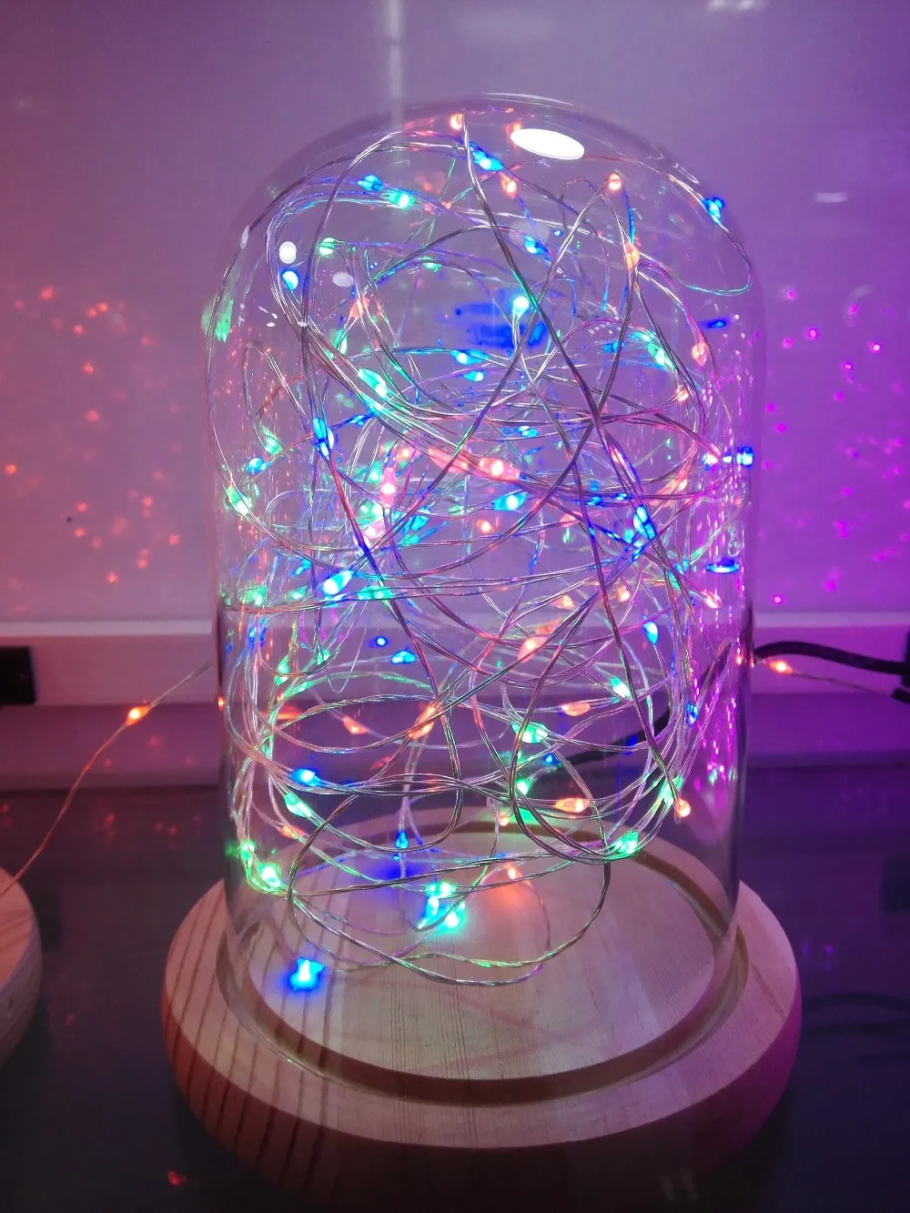 Mini CR2032 Button Batteries 2M 20 LED Copper Wire String Lights For ...