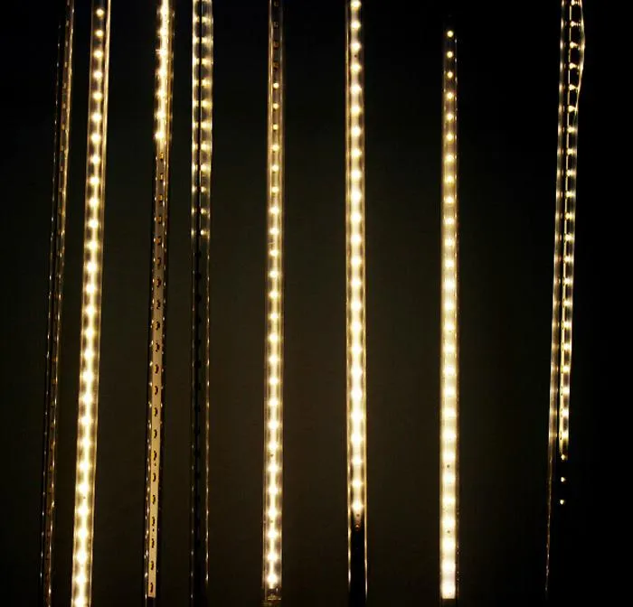 SMD 2835 DC12 RGB LED 5050 Lamp Meteor Light Shower Lights 10 Tube 50cm ...