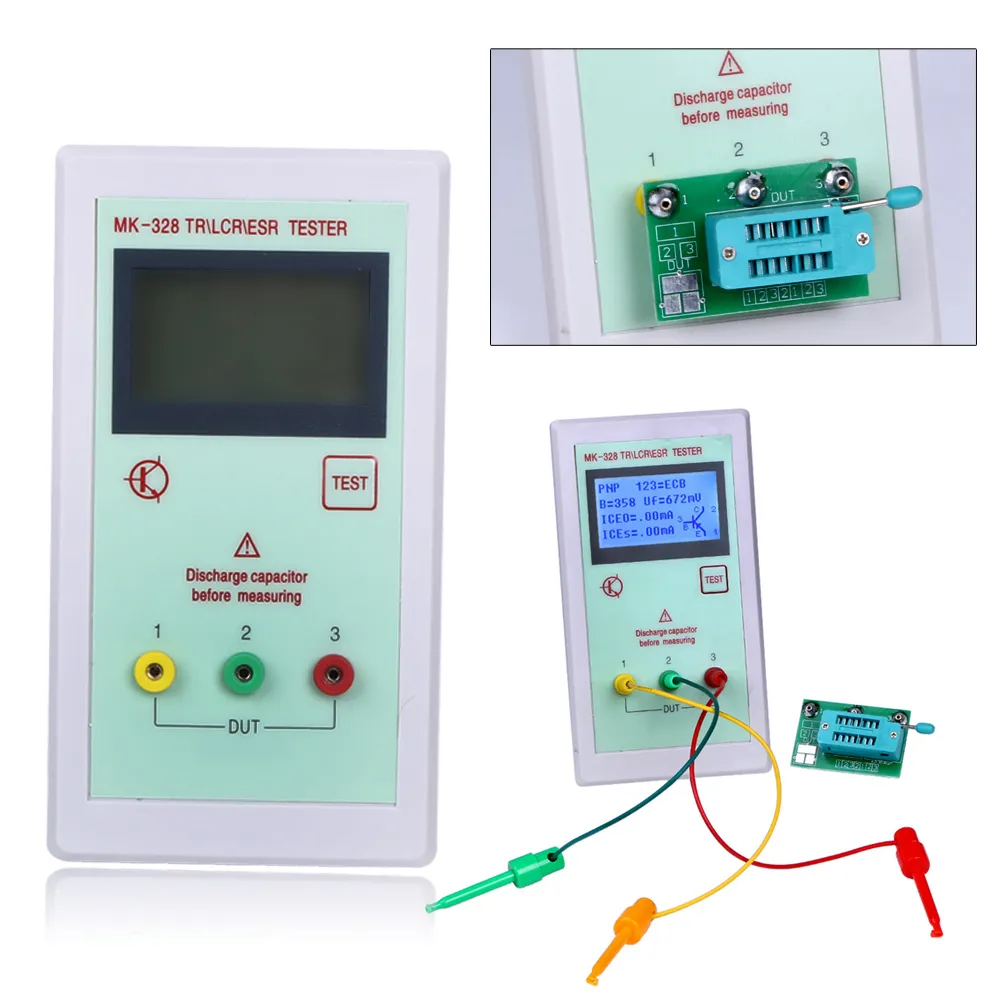 DHgate.com:Transistor Tester: Freeshipping Portable MK328 12864 LCD ...