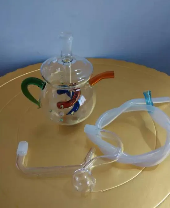 Bulk Order 2015 Little Teapot Style Stained Glass Hookah/Bong With Full ...