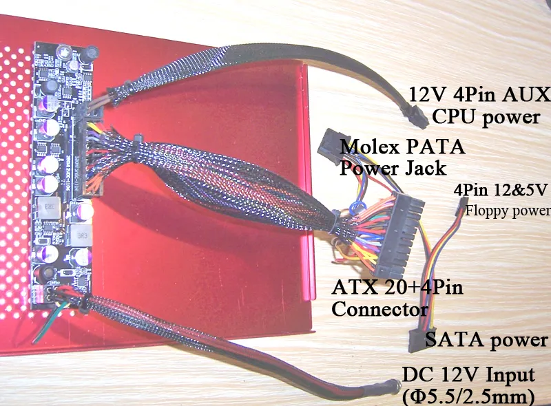 DHgate.com:DC-DC 12V ITX Mini PC Power Supply Unit | 250W Pico PSU ITX ...