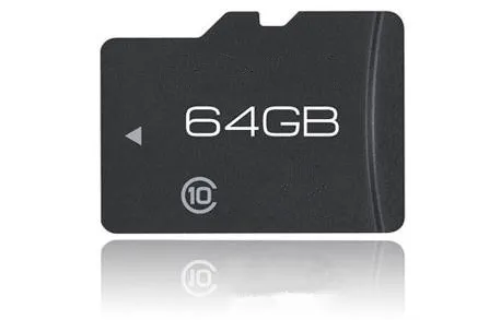 High Capacity 64GB Memory Card Class 10 For Phones Cameras Tablet PCs ...