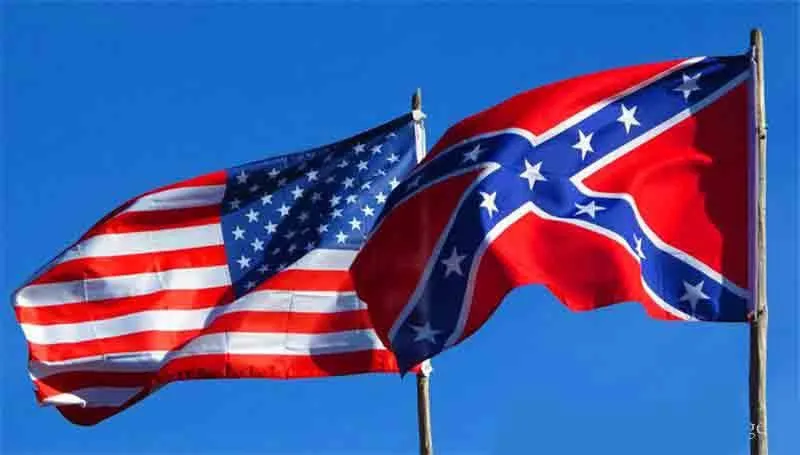 Confederate flag wedding | Beachweddingtips.com
