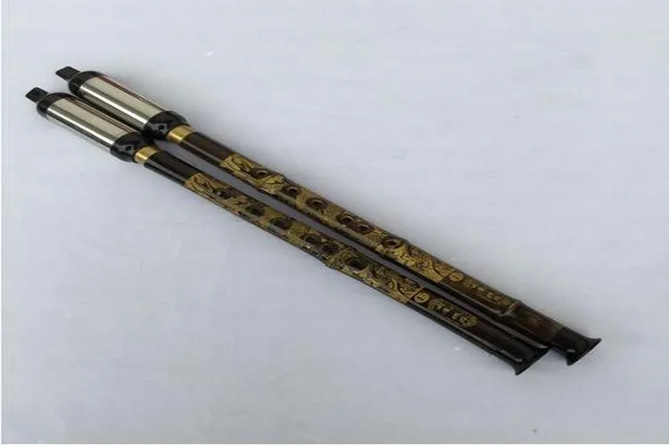 Natural Purple Bamboo Bawu Flute - Detachable F/G Key Flauta, Authentic ...
