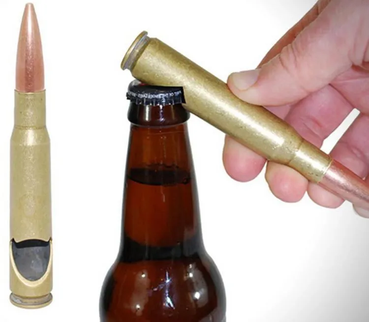 DHgate.com:Creative Bullet-Shaped Stainless Steel Bottle Opener & Wine ...