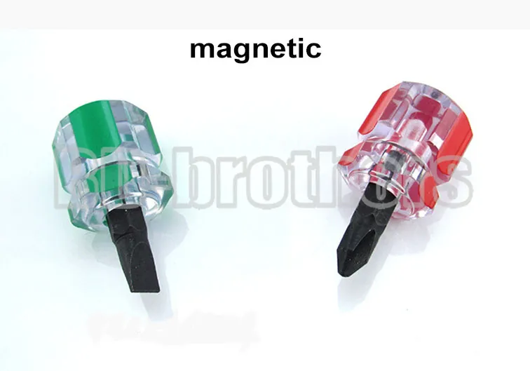 14mm CR V Metal Mini Screwdrivers Set Magnetic Phillips & Slotted For ...