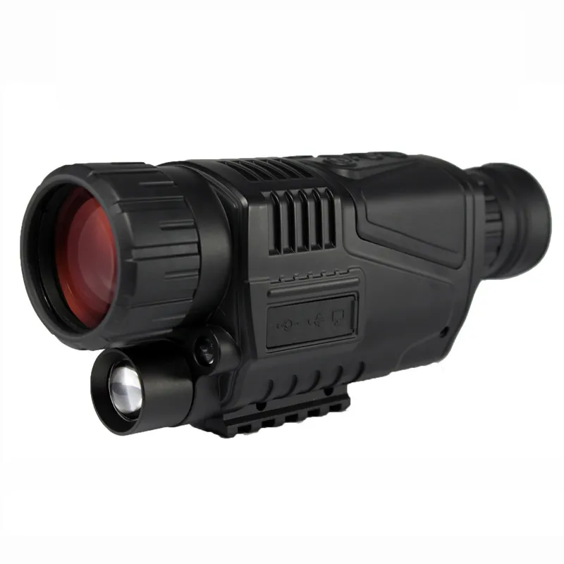 Tactical Handheld Infrared Digital Monocular With 5x40 Night Vision For ...