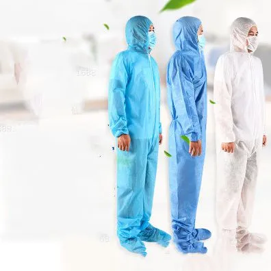 Disposable Protective Clothing Set - Non-Woven, Waterproof & Oil-Proof ...