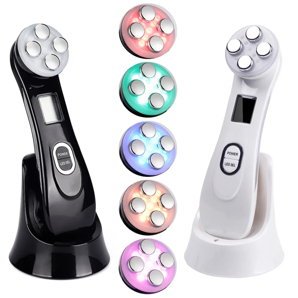 EMS Mesotherapy Electroporation RF Radio Frequency Facial Device LED ...