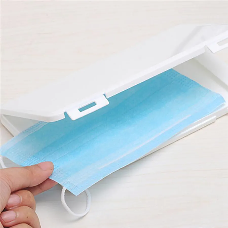 Portable Mask Case - Dustproof & Hygienic Storage Box for Disposable ...