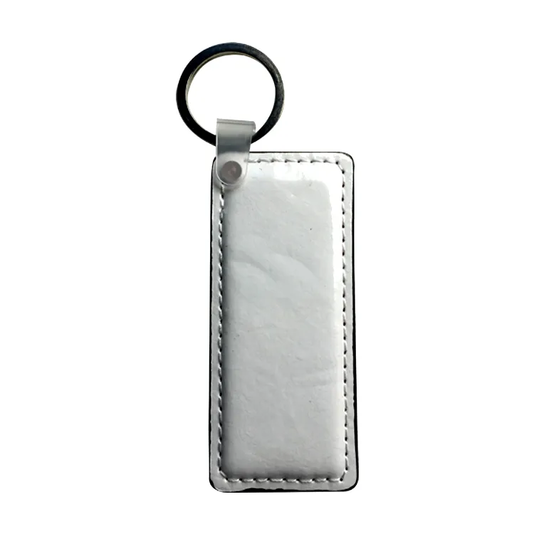 Premium Leather custom keychains for Sublimation Heat Press Printing ...