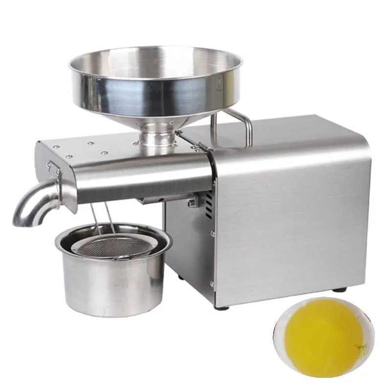 DHgate.com:Qihang 2in1 Heat/Cold Press Electric Peanut Sesame Oil Maker ...