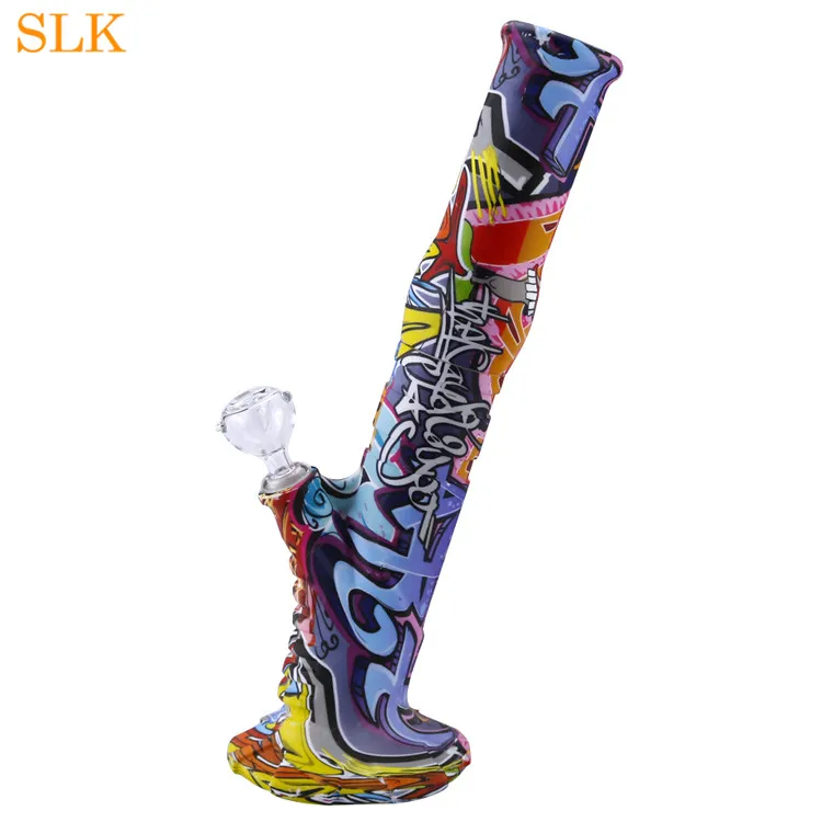 Wholesale Skull Dragon Pattern Silicone Bong Mini Multi Water Pipe ...