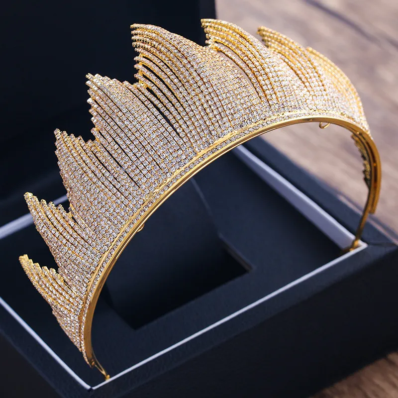 DHgate.com:Exquisite Full Rhinestone Crystal Queen Tiara for Bridal ...