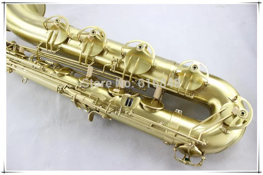 Baritone Brass Saxophones Matte Gold Eb Tune With... From Wu13642155505 ...