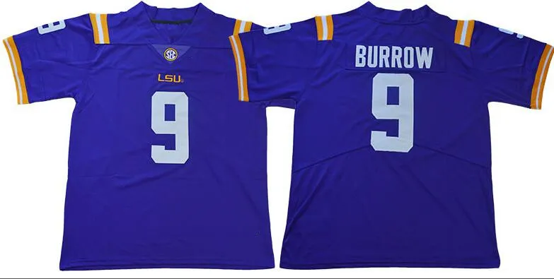 2020 LSU Tigers Jerseys 9 Joe Burrow, 125th, 3 Odell Beckham Jr., 7 ...