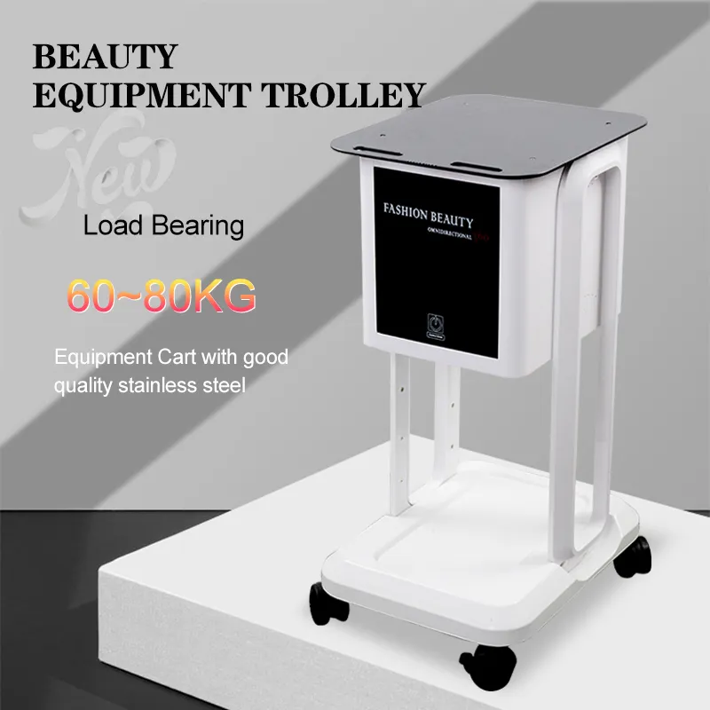 Professional Assembled Steel Frame Beauty Trolley Cart Stand Tray With ...
