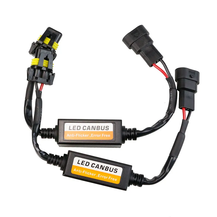 LED DRL Daytime Anti Flicker Module Error Free Canbus Adapter With ...