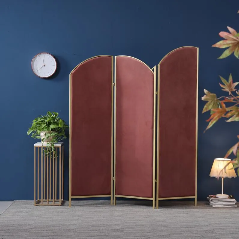 Openwork Metal Room Divider Nordic Style Folding... From Creators_home ...