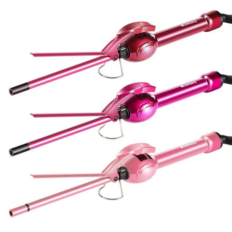 DHgate.com:9mm Hair Curling Iron with LCD Display - Professional Salon ...