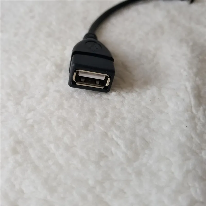 90 Degree Mini USB Adapter To Standard USB Female Cable Up Angle, Data ...