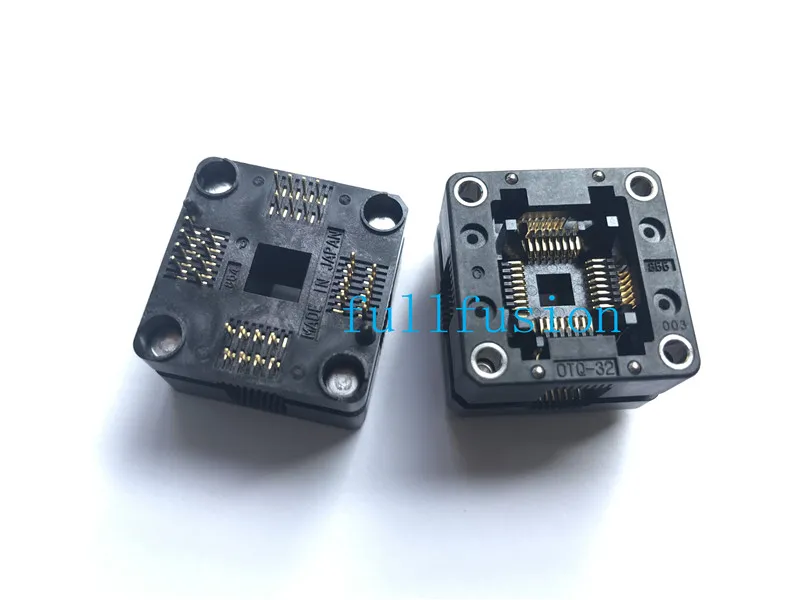 DHgate.com:IC Test Socket OTQ-32-0.8-003 QFP32P: 0.8mm Pitch Burn In ...