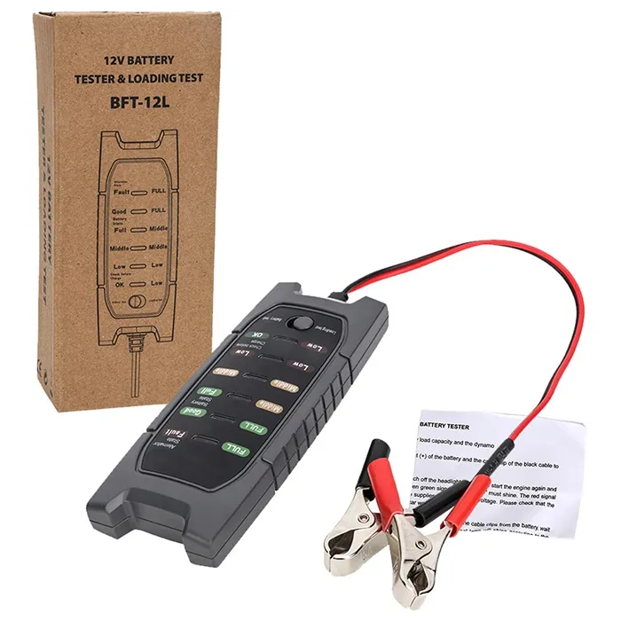 Electronic Battery Load Tester with LED Display - Compact Battery ...