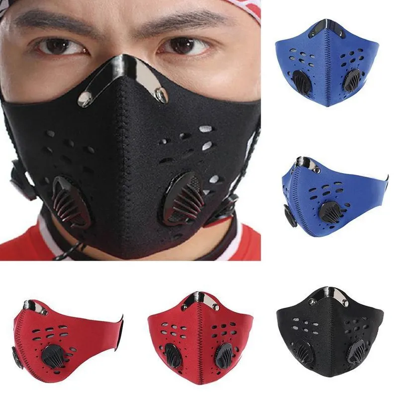 Anti-Pollution Face Mask for Cycling & Running - Activated Carbon ...