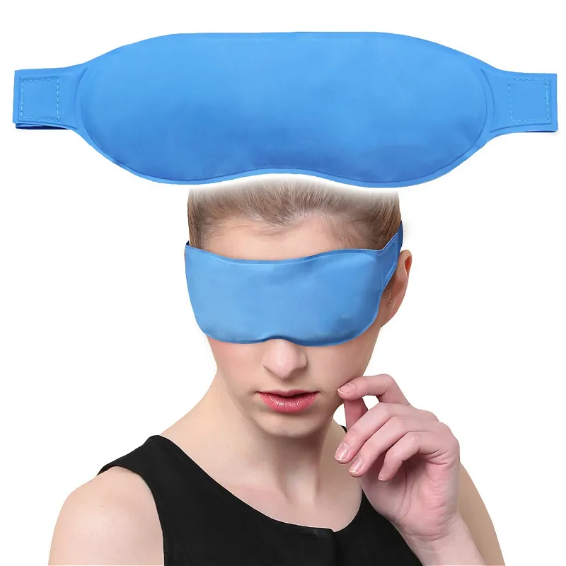 Heatable Eye Mask, Cooling Eye Shade: Soft Eye Mask For Sleep, Cold ...