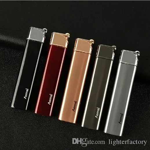 Aomai Compact Jet Butane Torch Lighters Windproof Electronic Metal ...