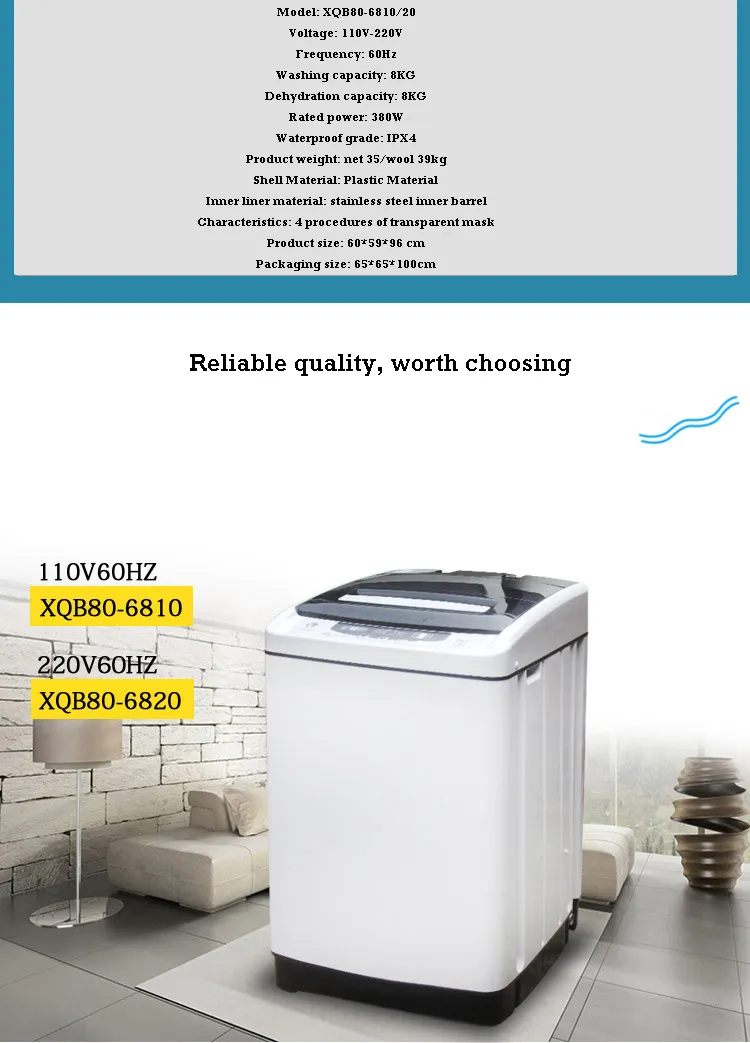 Large Capacity Automatic Washing Machine - Hot Selling, Intelligent ...