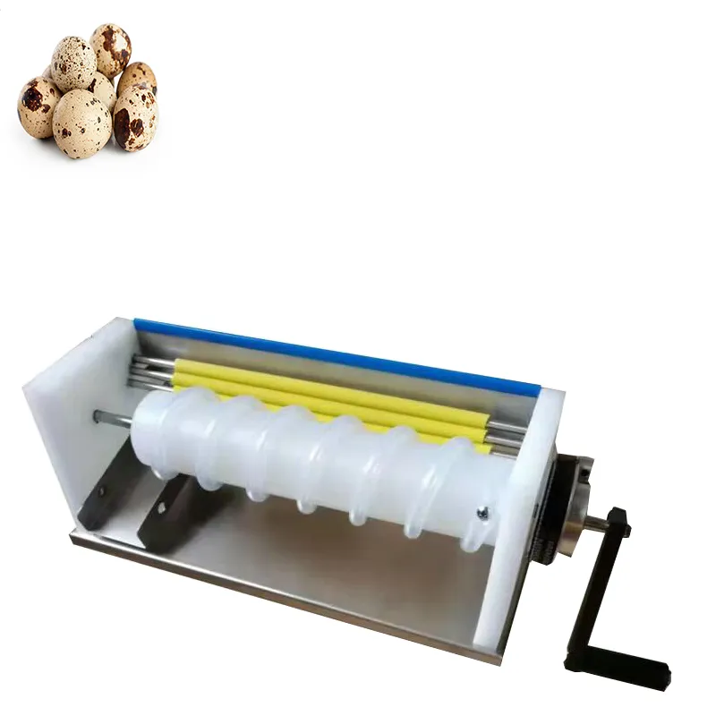LB47 New Type Manual Sheller Eggs Husk Machine Boiled Bird Egg Peeler ...