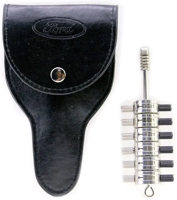 Hand Tools Premium Ford Tibbie Key Lock Pick Decoder 6 Cylinder Reader ...
