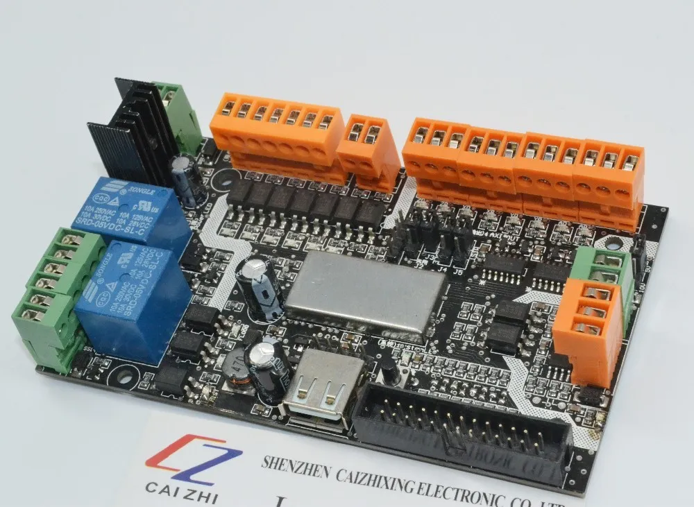USB Computer Controller 4 Axis CNC Card, USB CNC Interface Board With ...