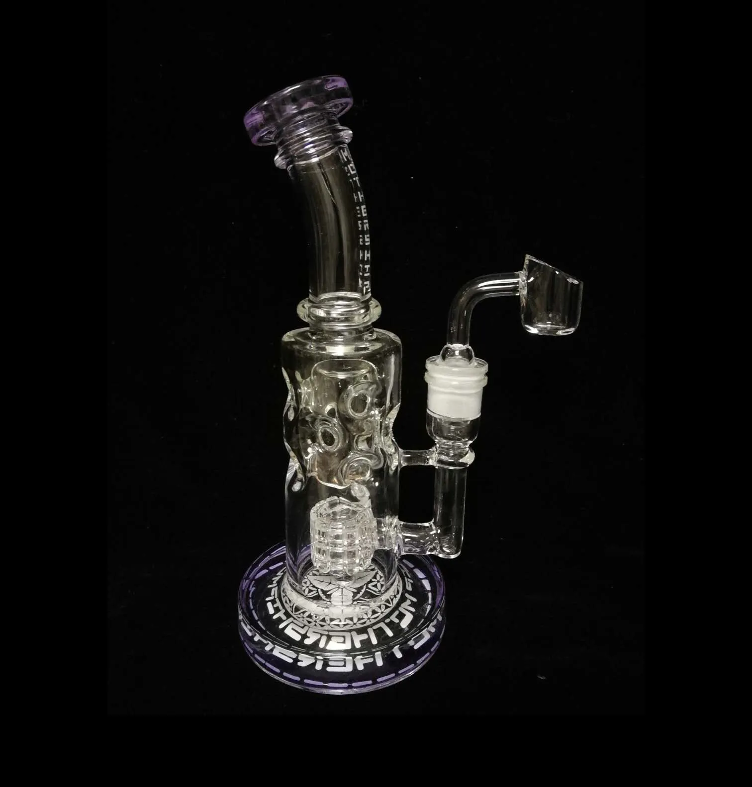 Wholesale Corona Glass Bong Straight Fab Egg Dab Rig With 14mm Joint ...