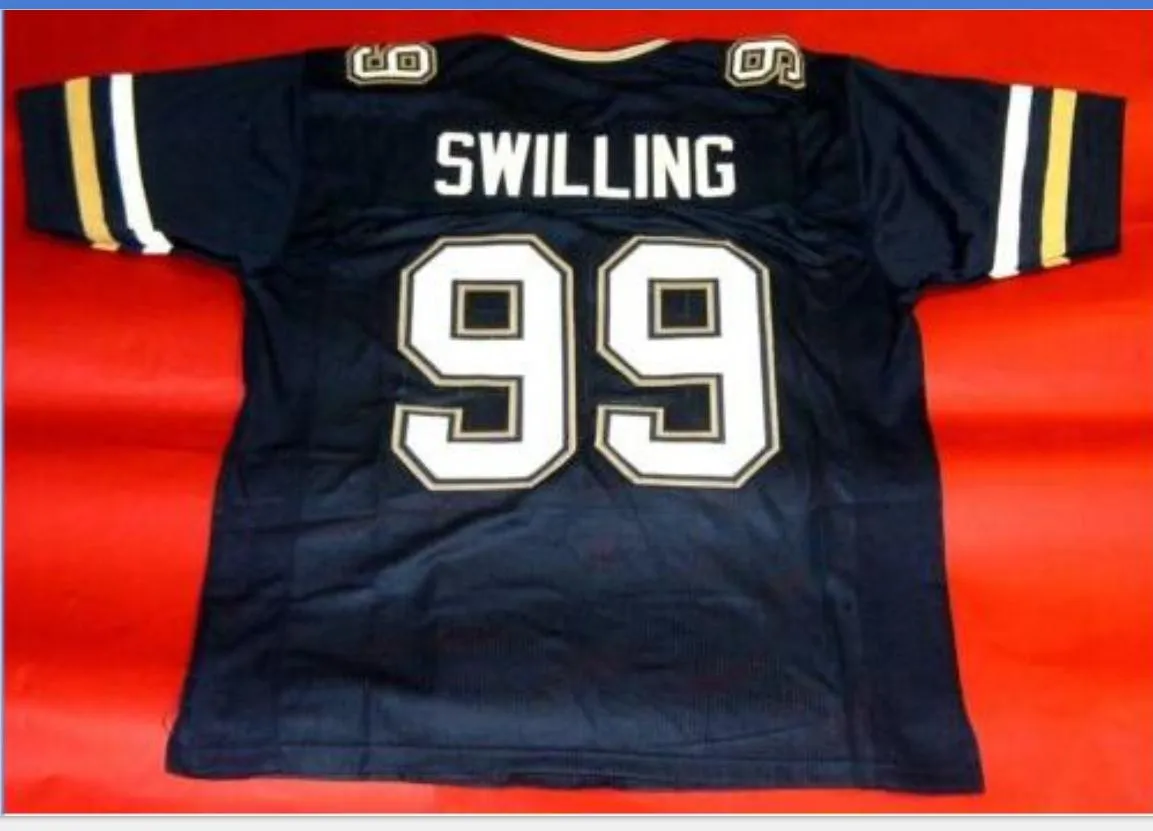 Custom Men Youth Women Vintage GEORGIA TECH YELLOW JACKETS # 99 PAT ...