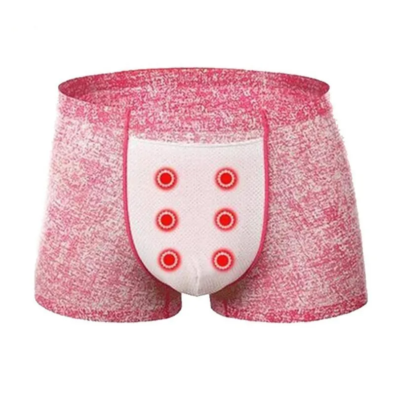 Cute Mens Energy Underwear Magnet Health Boxers U Convex Pouch Magnetic ...