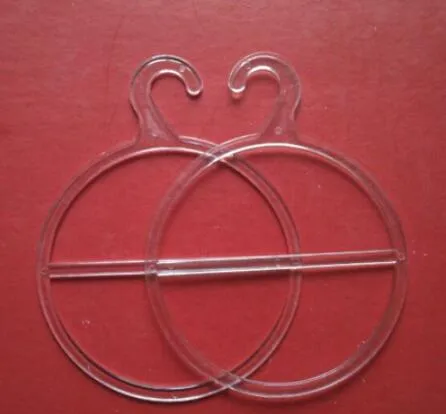 300-Pack Scarf Hangers - Circle Ring Holders with Hook for Scarves ...