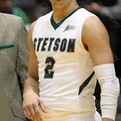 Custom Stetson Hatters Basketball Jersey NCAA College Rob Perry ...
