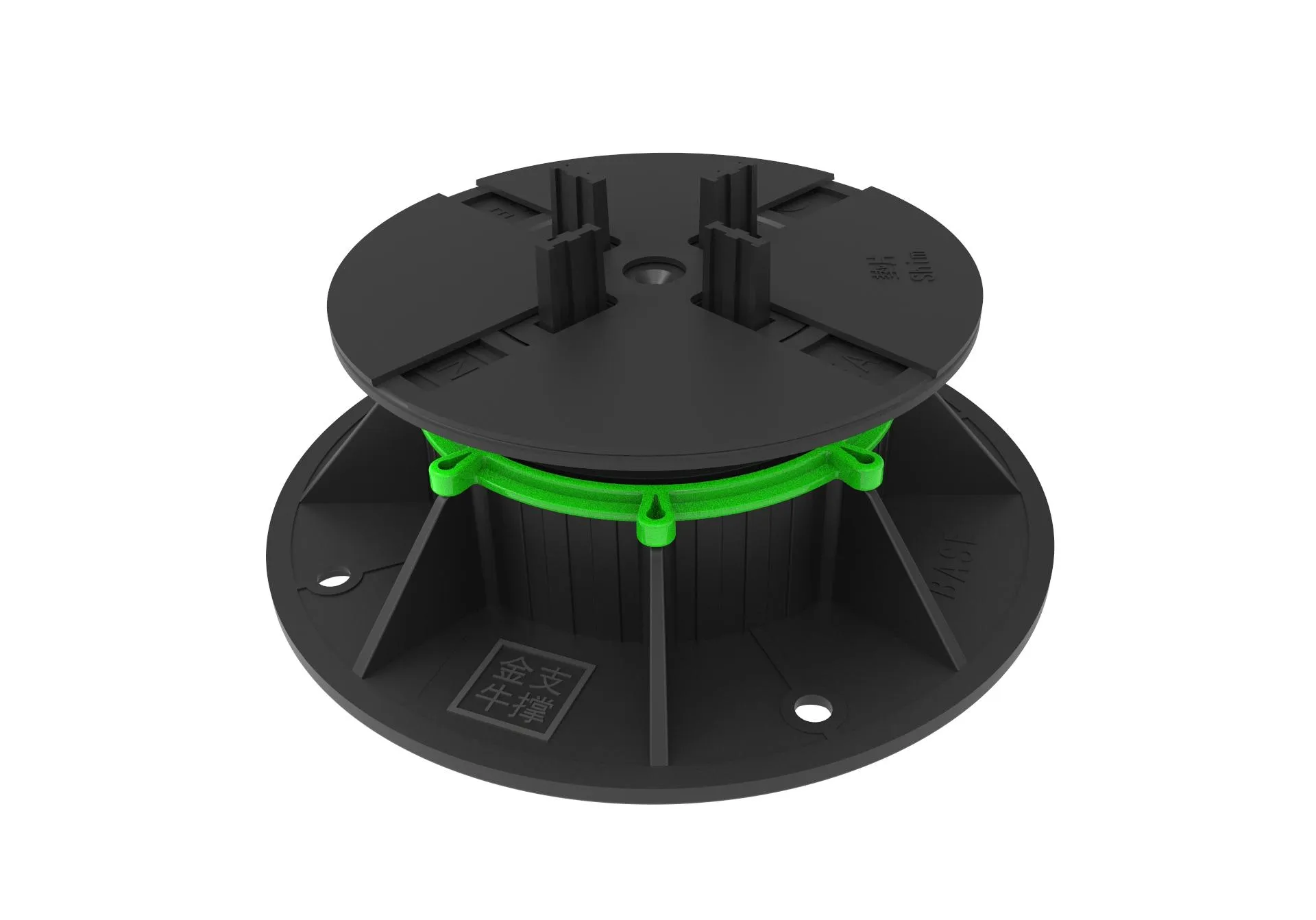 Plastic Landscaping Paving Pedestal: Adjustable Balcony Terrace & Roof ...