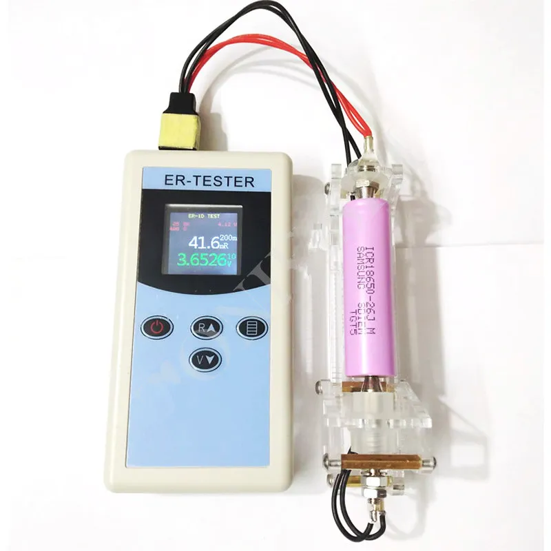 Multimeter Battery Tester | 4 Wire Lithium Battery Internal Resistance ...